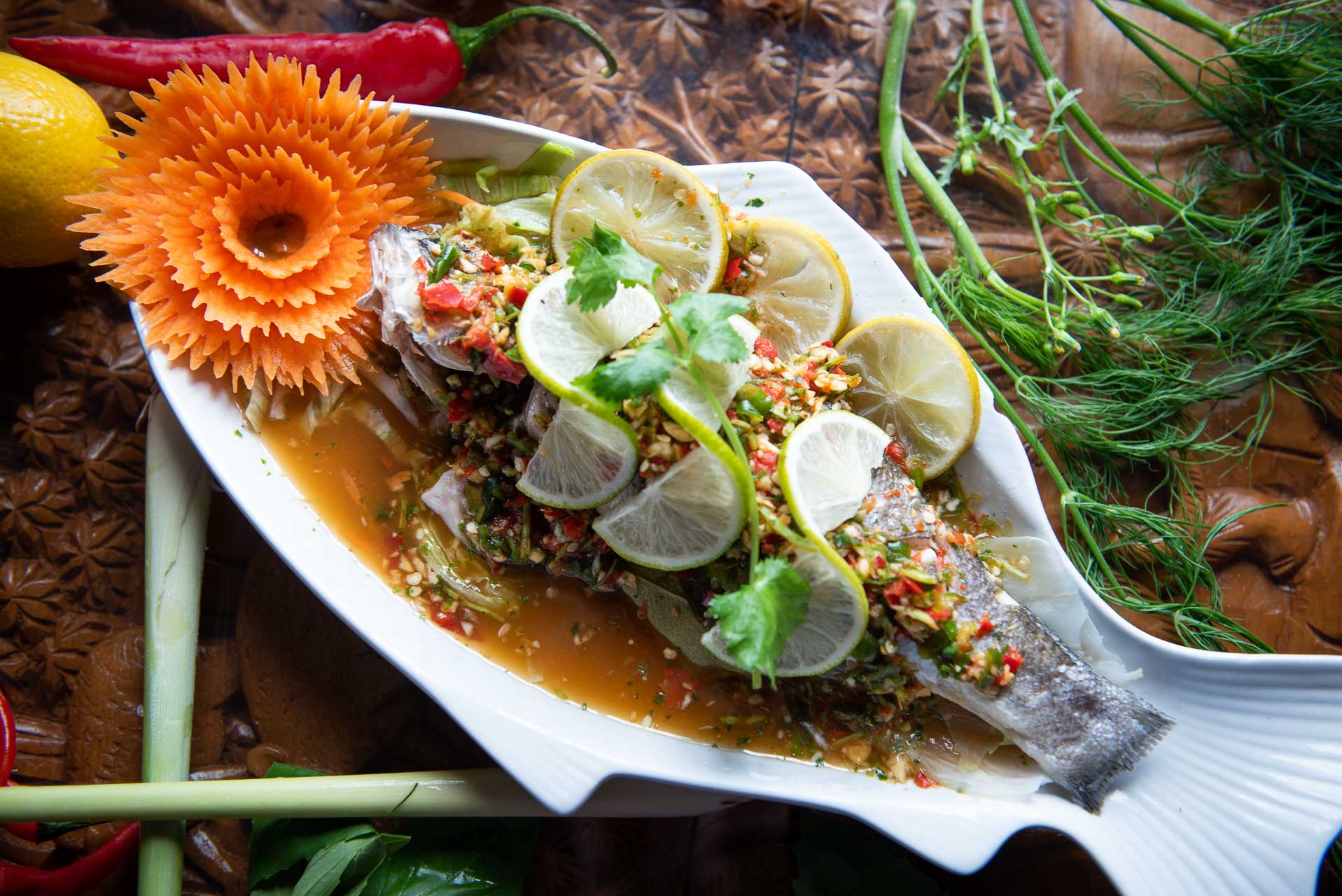 Dining at The Elephant Inn in London