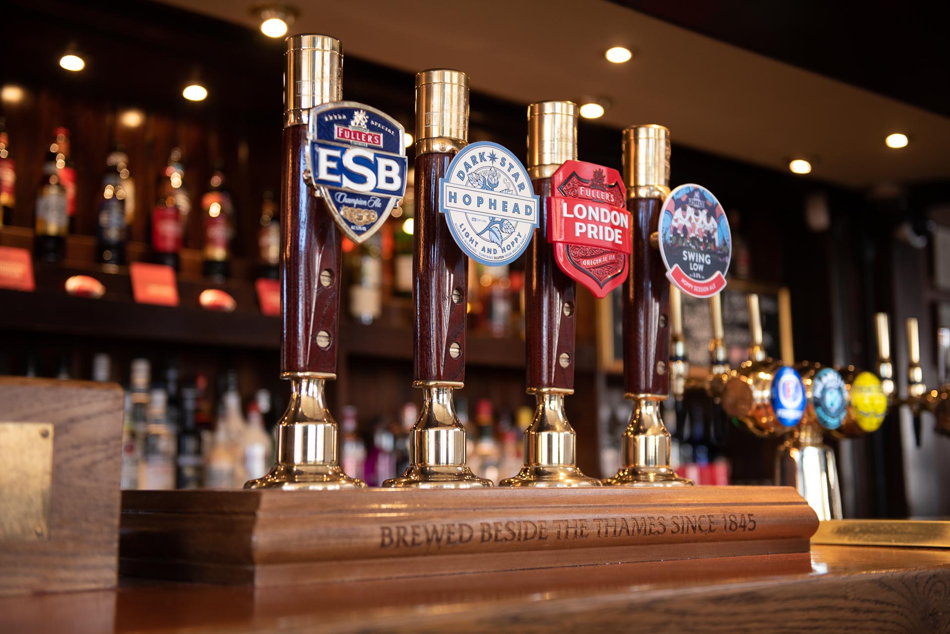 Drinks at The Elephant Inn in London